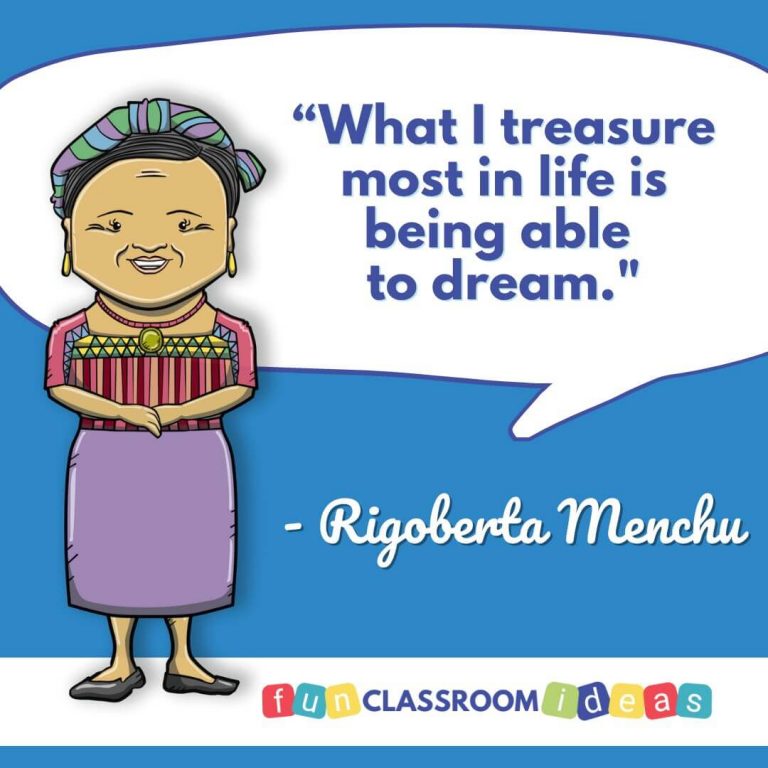 Rigoberta Menchu Quotes For Students - Free Images To Share