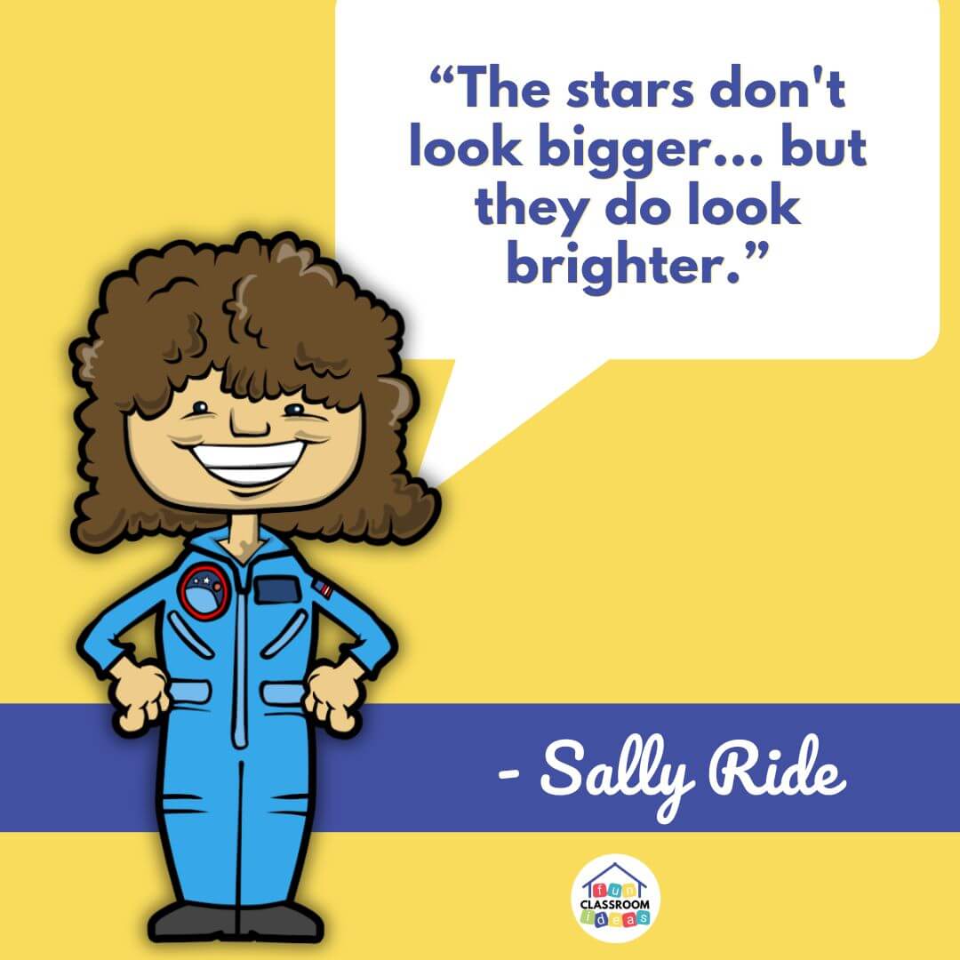 Sally Ride Quotes For Kids - Free Images To Share
