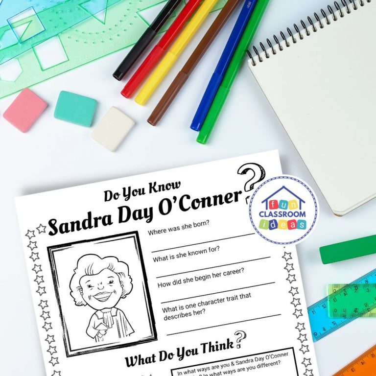 Free Sandra Day O’Conner Worksheet - Level-Up Your Worksheets