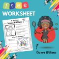Free Serena Williams Worksheet - Level-Up Your Worksheets