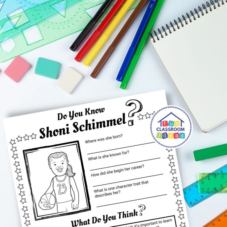 Free Shoni Schimmel Worksheet - Level-Up Your Worksheets