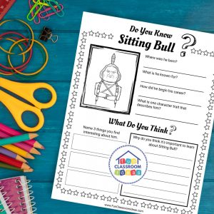 Free Sitting Bull Worksheet - Level-Up Your Worksheets