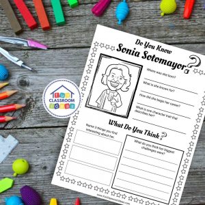 Free Sonia Sotomayor Worksheet - Level-Up Your Worksheets