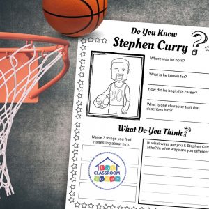 Free Stephen Curry Worksheet - Level-Up Your Worksheets