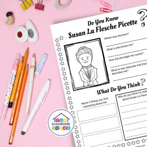 Free Susan La Flesche Picotte Worksheet - Level-Up Your Worksheets