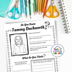 Free Tammy Duckworth Worksheet - Level-Up Your Worksheets