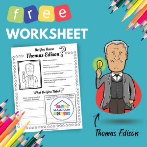 Free Thomas Edison Worksheet - Level-Up Your Worksheets