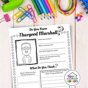 Free Thurgood Marshall Worksheet - Level-Up Your Worksheets