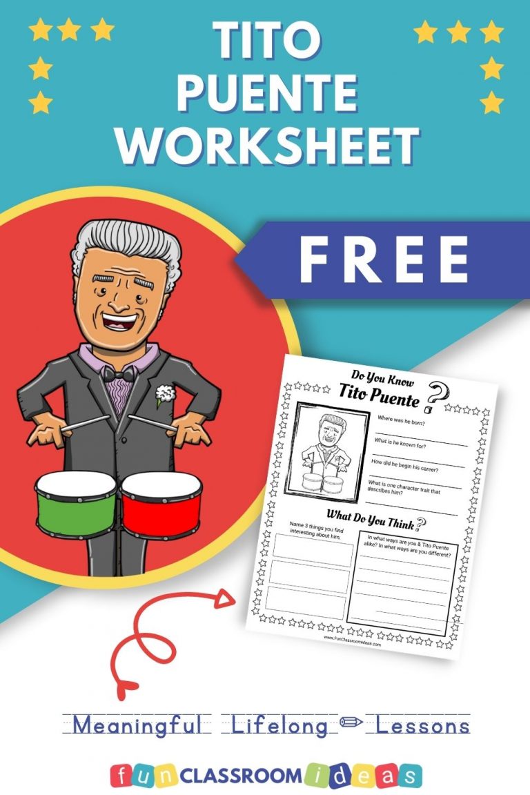 Free Tito Puente Worksheet - Level-Up Your Worksheets