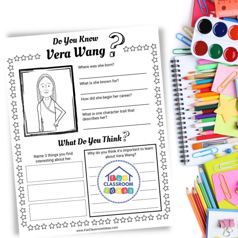 Free Vera Wang Worksheet - Level-Up Your Worksheets