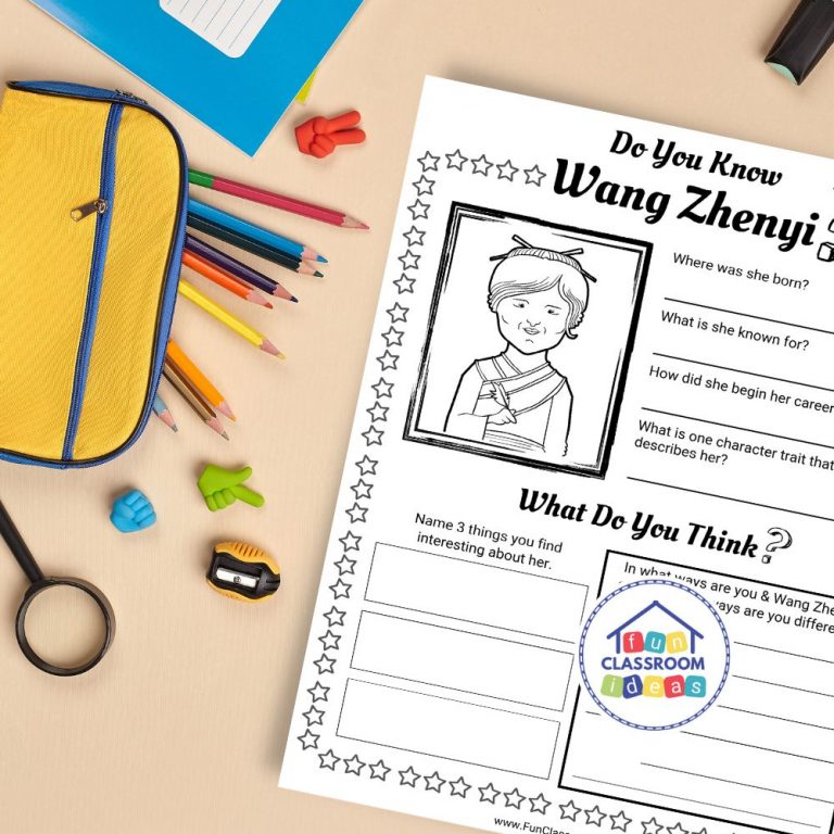 Free Wang Zhenyi Worksheet - Level-Up Your Worksheets