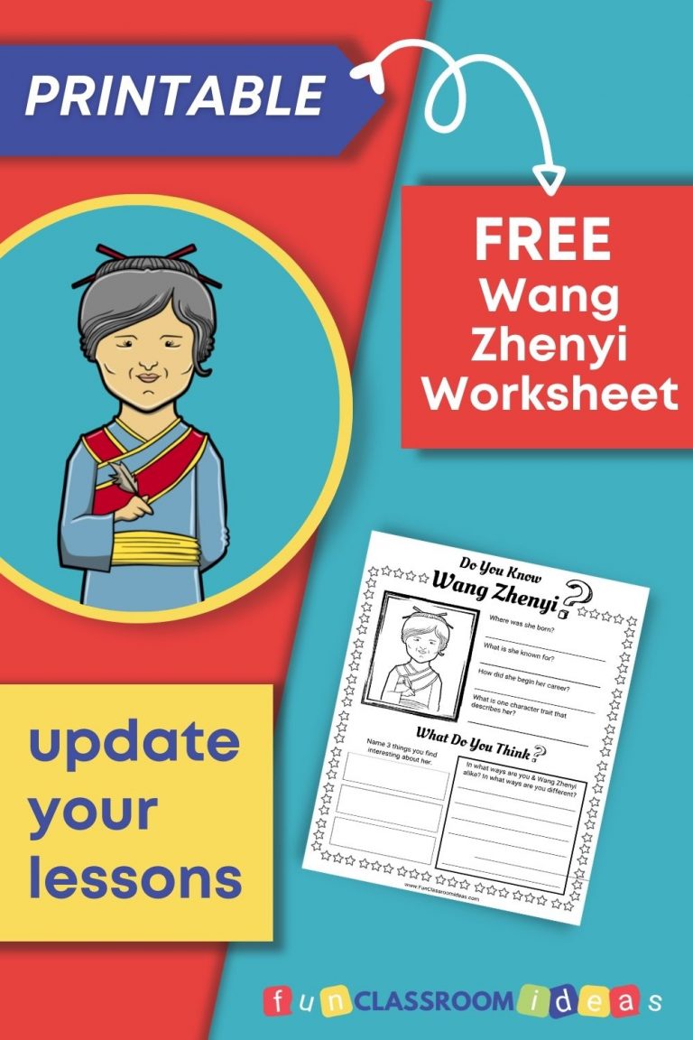 Free Wang Zhenyi Worksheet - Level-Up Your Worksheets