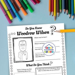 Free Woodrow Wilson Worksheet - Level-Up Your Worksheets