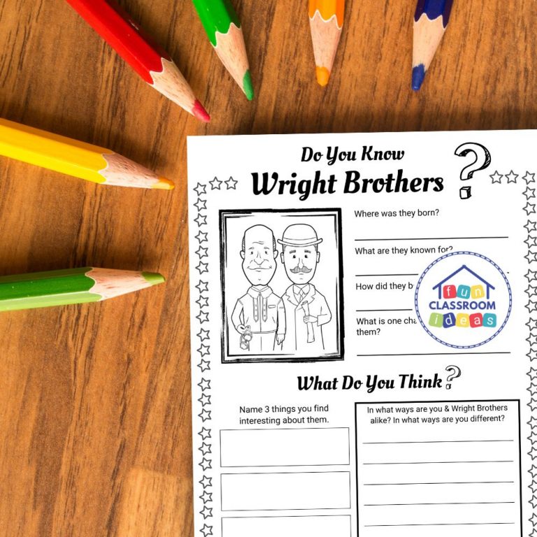 Free Wright Brothers Worksheet - Level-Up Your Worksheets