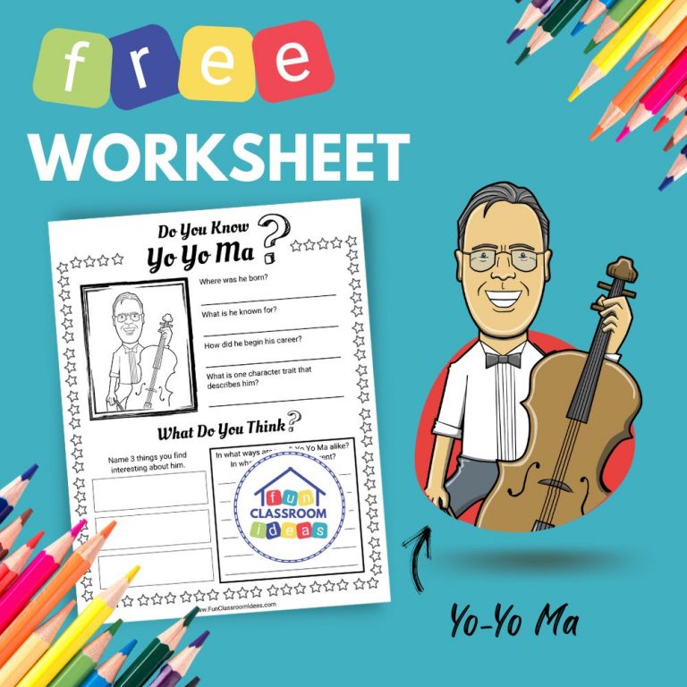 Free Yo Yo Ma Worksheet - Level-Up Your Worksheets