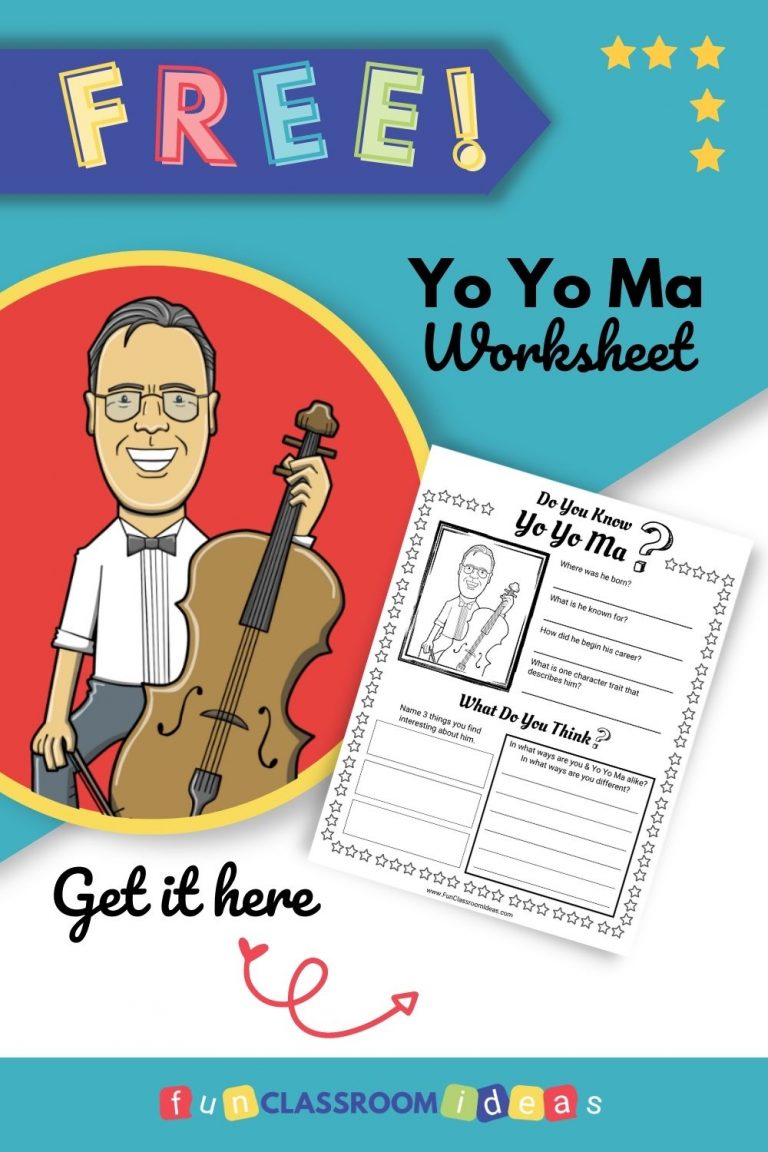 Free Yo Yo Ma Worksheet - Level-Up Your Worksheets