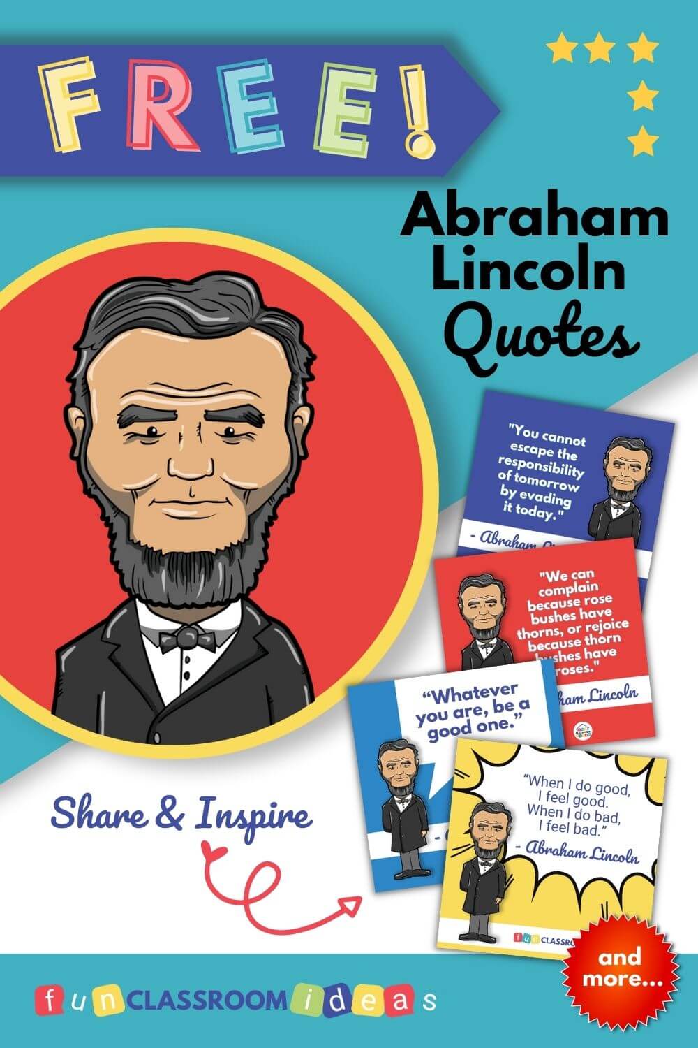 Abraham Lincoln Quotes For Kids - Free Inspirational Images