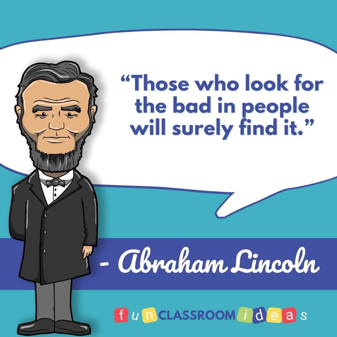 Abraham Lincoln Quotes For Kids - Free Inspirational Images