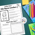 Free Ada Byron Lovelace Worksheet - Level-Up Your Worksheets