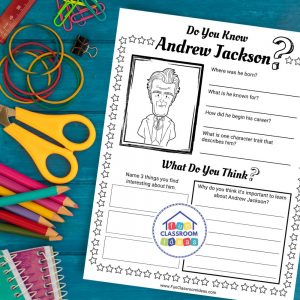 Free Andrew Jackson Worksheet - Level-Up Your Worksheets