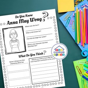 Free Anna May Wong Worksheet - Level-Up Your Worksheets