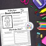 Free Bessie Coleman Worksheet - Level-Up Your Worksheets
