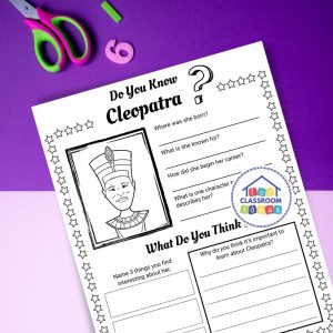 Free Cleopatra Worksheet - Level-Up Your Worksheets