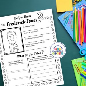 Free Frederick Jones Worksheet - Level-Up Your Worksheets