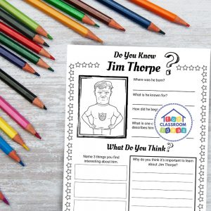 Free Jim Thorpe Worksheet - Level-Up Your Worksheets