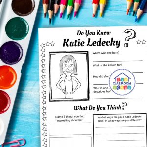 Free Katie Ledecky Worksheet - Level-Up Your Worksheets