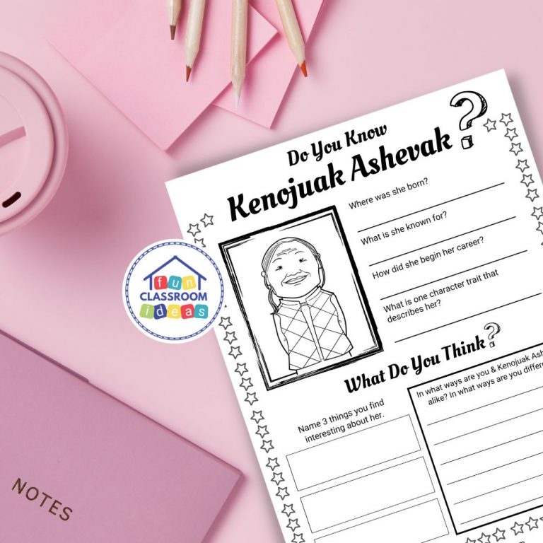 Free Kenojuak Ashevak Worksheet - Level-Up Your Worksheets