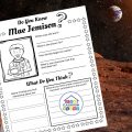 Free Mae Jemison Worksheet - Level-Up Your Worksheets