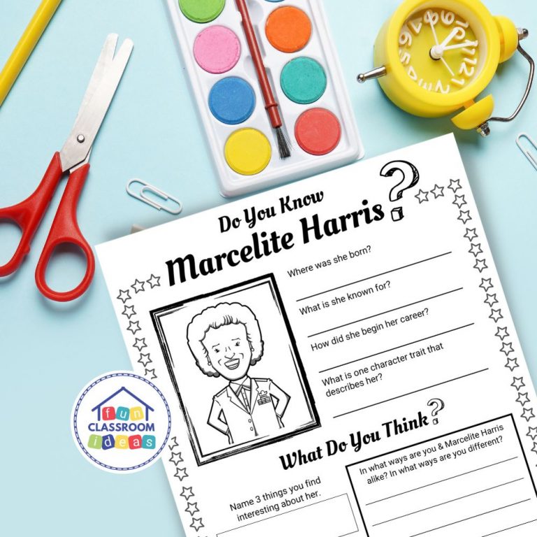 Free Marcelite Harris Worksheet - Level-Up Your Worksheets