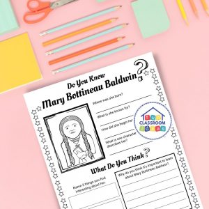 Free Mary Bottineau Baldwin Worksheet - Level-Up Your Worksheets
