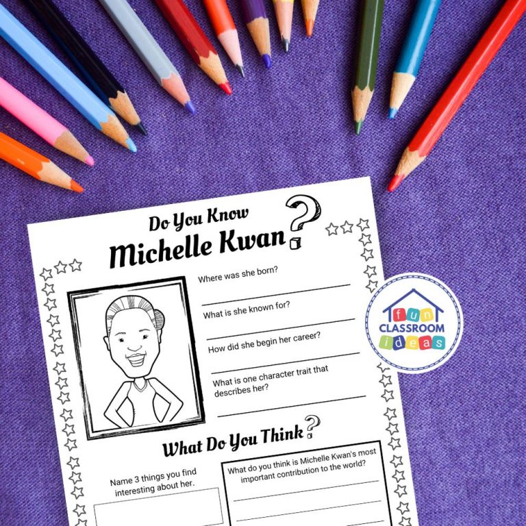 Free Michelle Kwan Worksheet - Level-Up Your Worksheets