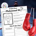 Free Muhammad Ali Worksheet - Level-Up Your Worksheets
