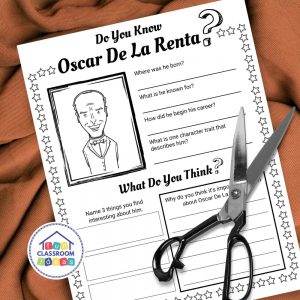 Free Oscar De La Renta Worksheet - Level-Up Your Worksheets