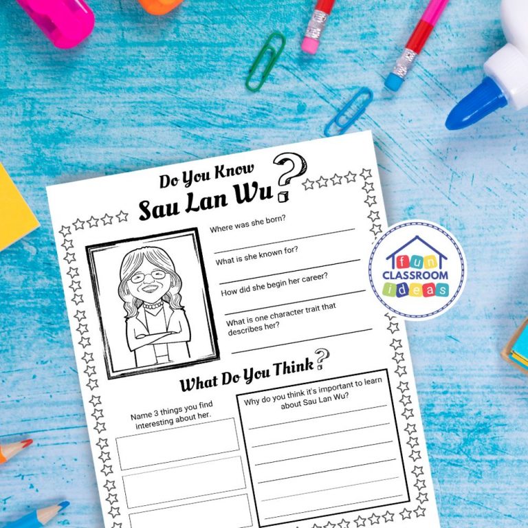 Free Sau Lan Wu Worksheet - Level-Up Your Worksheets