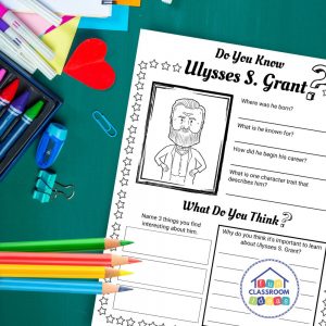 Free Ulysses S. Grant Worksheet - Level-Up Your Worksheets
