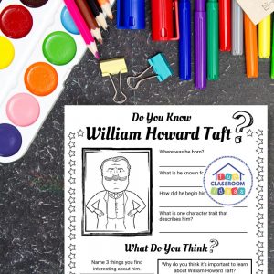 Free William Howard Taft Worksheet - Level-Up Your Worksheets